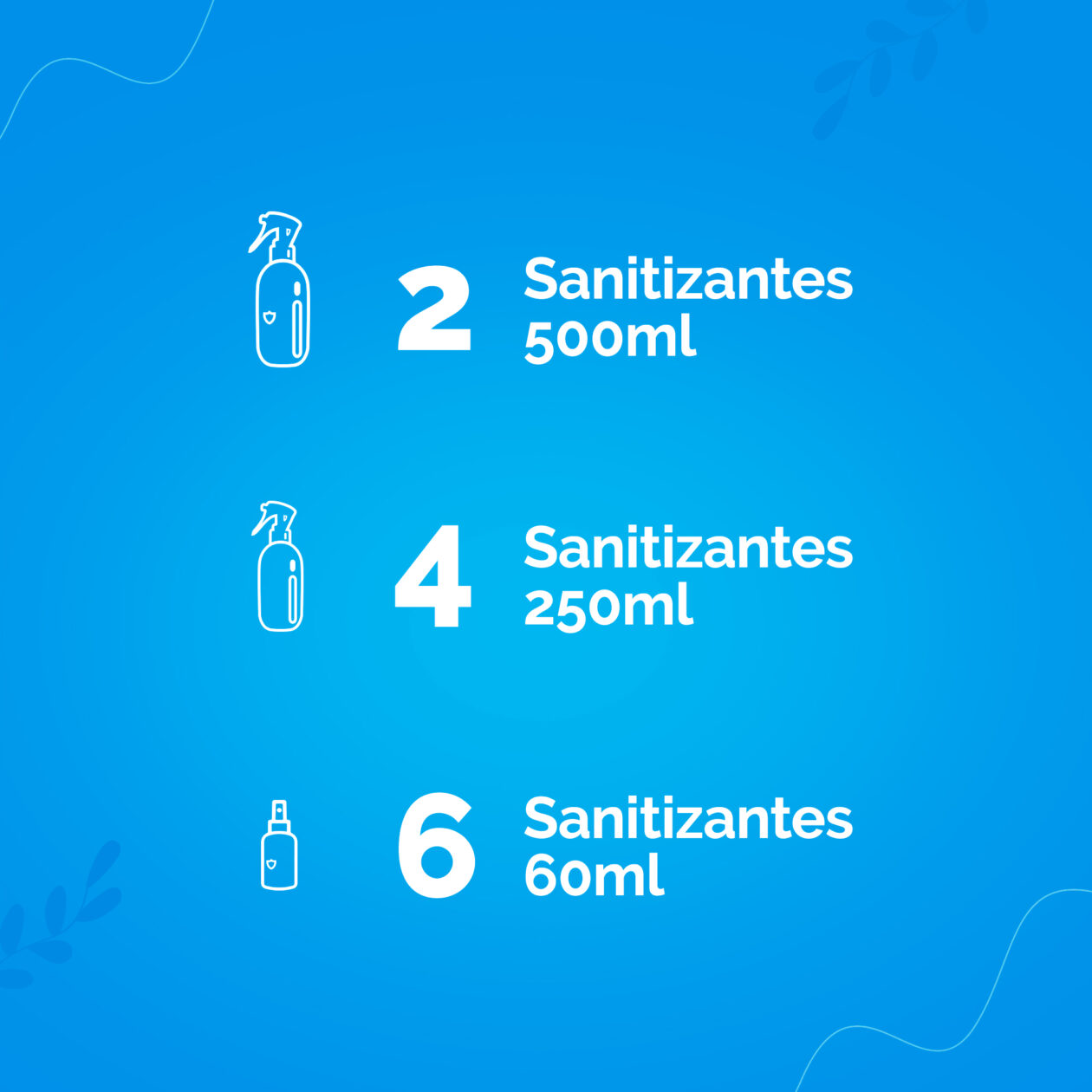 Combo Sanitizante – QuVe Distribuidora